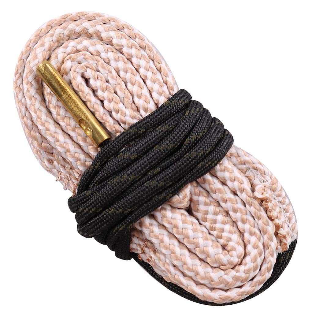 Aimee_JL New Bore Cleaner .32 Cal & 8mm Cal Gun Barrel Cleaning Rope Rifle/Pistol/Shotgun Brass Brush Cleaning Cord