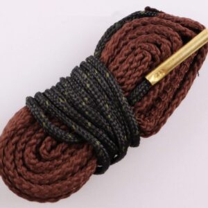 Aimee_JL New Bore Cleaner .17 Cal 17HMR .177 Gun Barrel Cleaning Rope Rifle/Pistol/Shotgun Brass Brush Cleaning Cord