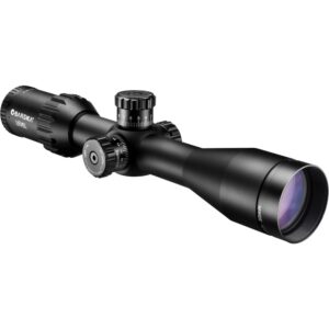 barska ac12780 level 1-6x44 rifle scope with fmc lens and illuminated moa reticle, 30mm tube