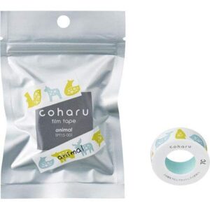 king jim animal, coharu film tape; for label printer tepra lite