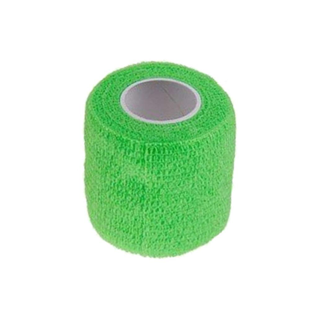 ETOPARS 10 X Self Adhesive Cohesive Wrap Bandages Strong Elastic First Aid Tape Green for Wrist Ankle Sport 2" X 5 Yards