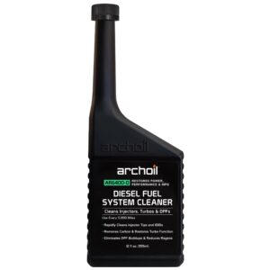 archoil ar6400-d diesel fuel system cleaner - cleans injectors, turbo, dpf & egr