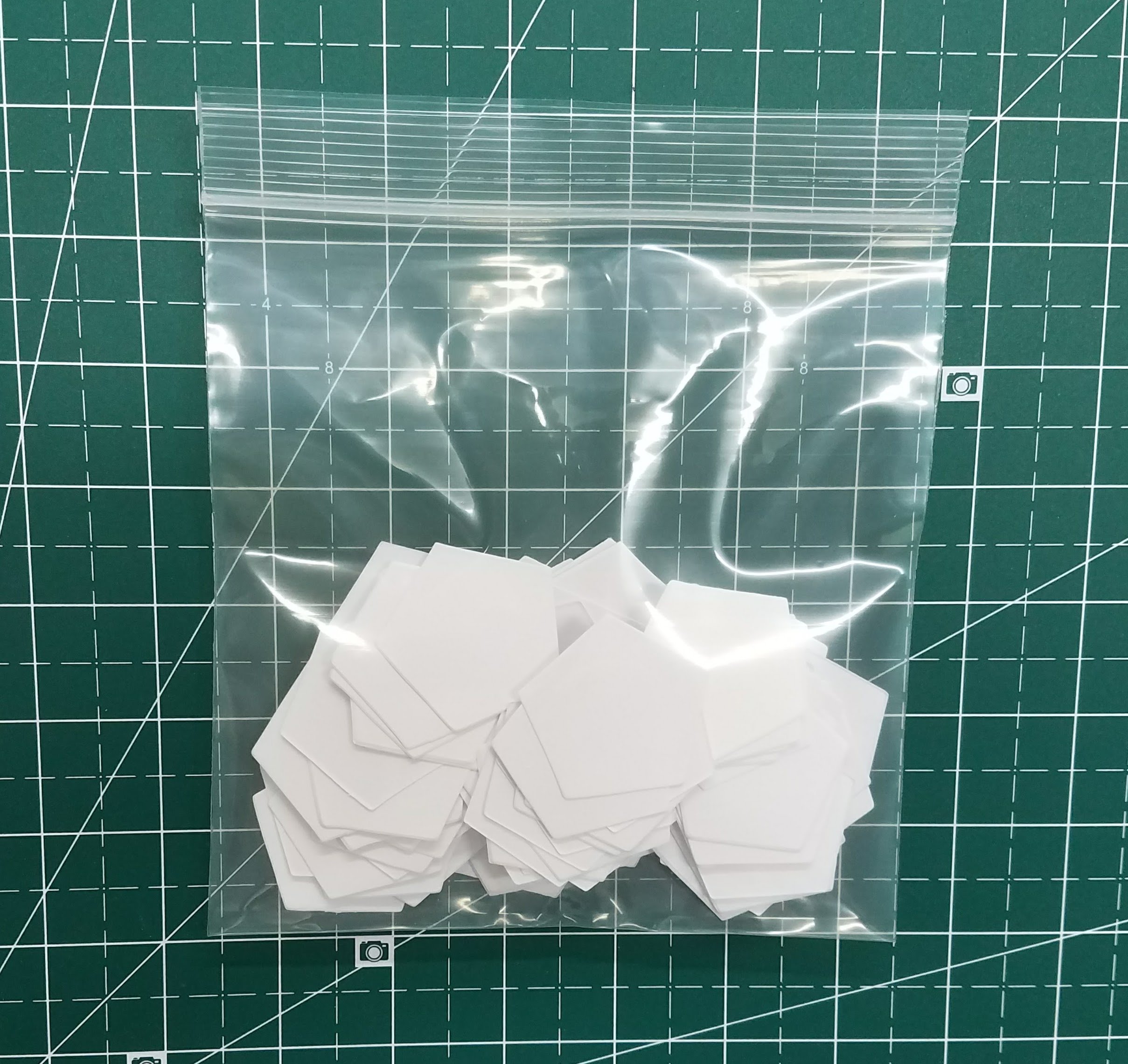 1" Pentagon English Paper Piecing EPP Set of 100