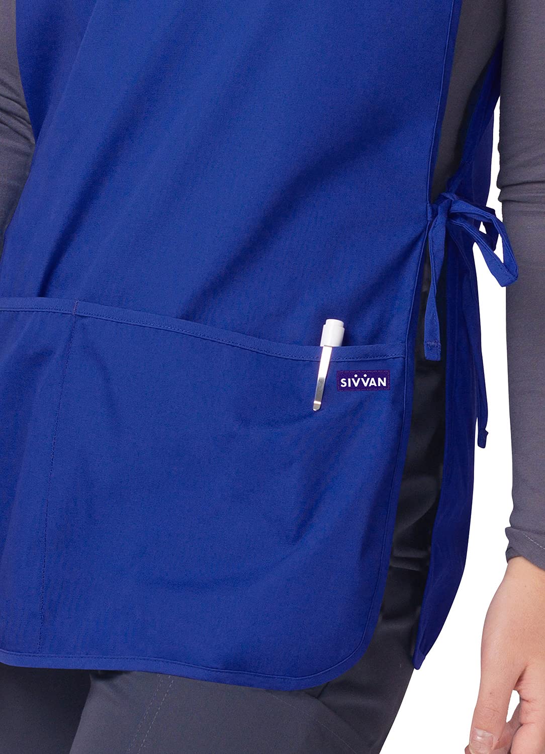 Sivvan Unisex Apron - Cobbler Apron 3-Pack - S87003 - Royal Blue - X