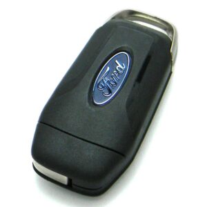 OEM 4-Button Remote Flip Key Fob Compatible with Ford (FCC ID: N5F-A08TDA, P/N: 164-R8134)