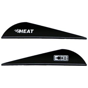 bohning 2.5" heat vanes black 2.5" heat vane, 36pk