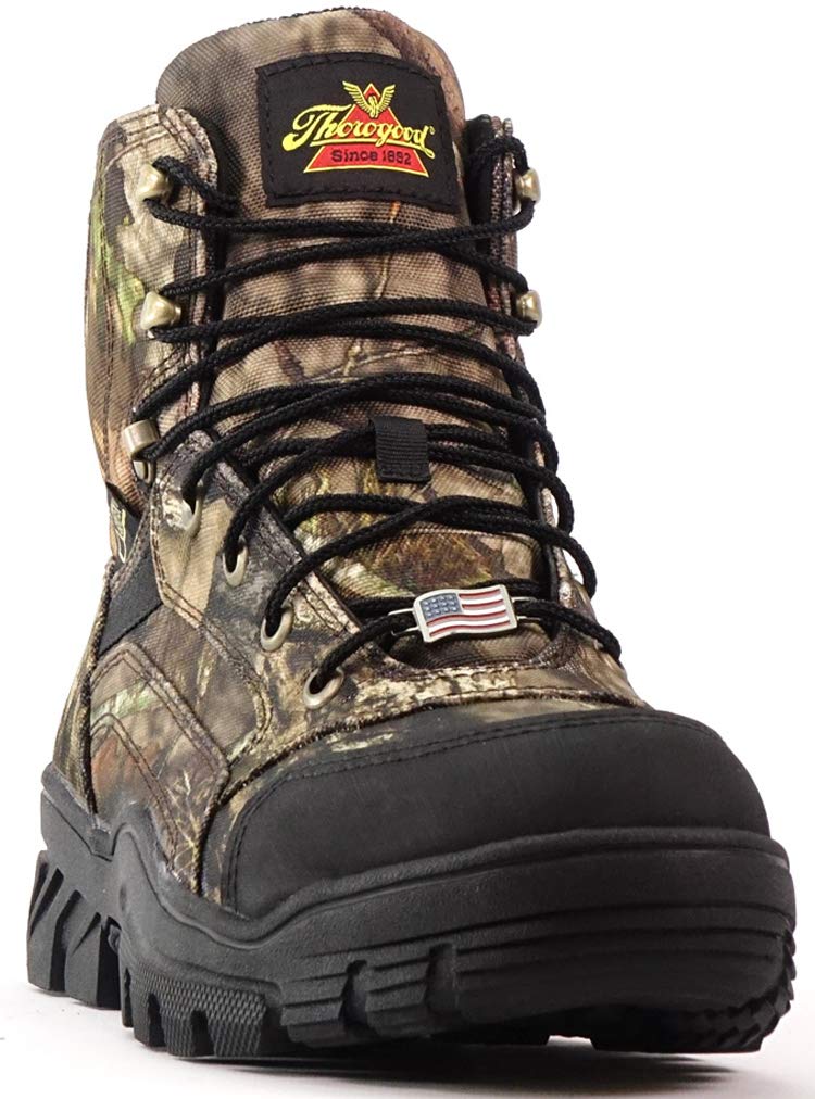 Thorogood Men's 863-4100 Apex Predator GTX Waterproof 6" Non-Safety Toe Hiking Boot, Mossy Oak Break Up Country - 8 M US