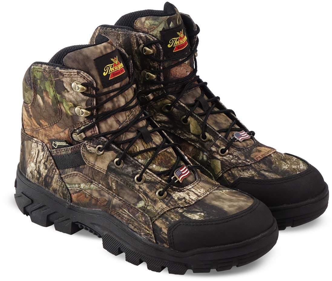 Thorogood Men's 863-4100 Apex Predator GTX Waterproof 6" Non-Safety Toe Hiking Boot, Mossy Oak Break Up Country - 8 M US