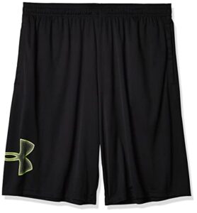 under armour men's ua tech™ graphic shorts sm black