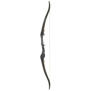 october mountain products ascent 58” recurve — black (rh - 45 lbs.)