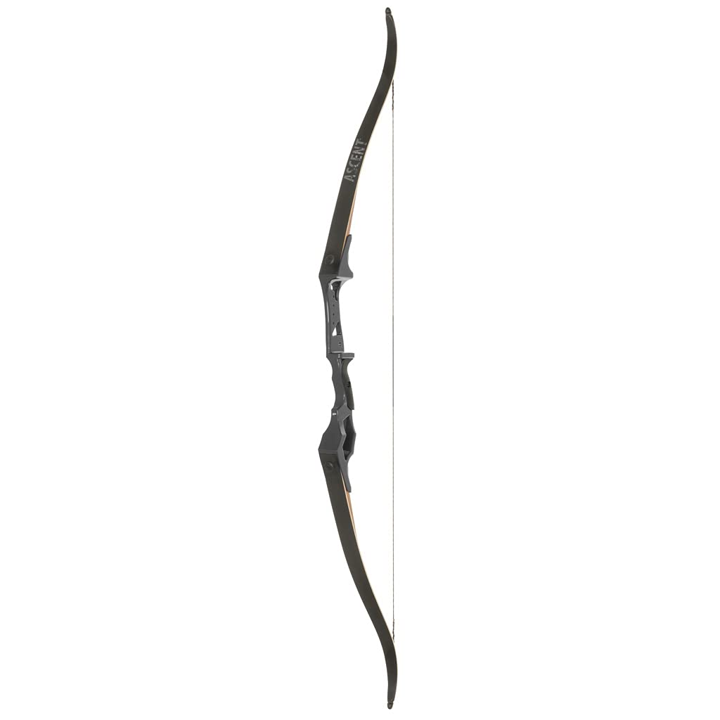 October Mountain Products Ascent 58” Recurve — Black (RH - 45 lbs.)