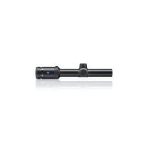 zeiss conquest v6 1-6x24 riflescope with zmoa illuminated reticle with external locking single turn turret with ballistic stop and fogproof waterproof t* coated glass, black