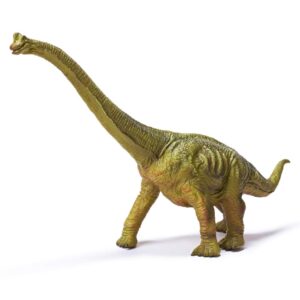 recur 13" brachiosaurus dinosaur toys jurassic figure toy for kids world safe odorless hand-painted figurines realistic design replica collectors gift ages 3 +