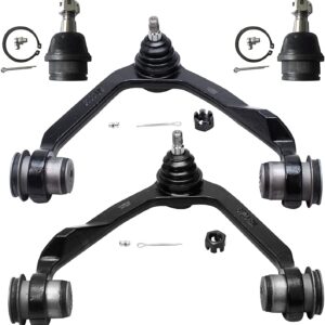 Detroit Axle - RWD Front End 10pc Suspension Kit for Ford F-150 F-250 Expedition Lincoln Navigator Blackwood, 2 Upper Control Arms 2 Lower Ball Joints 2 Sway Bars 4 Tie Rods Replacement