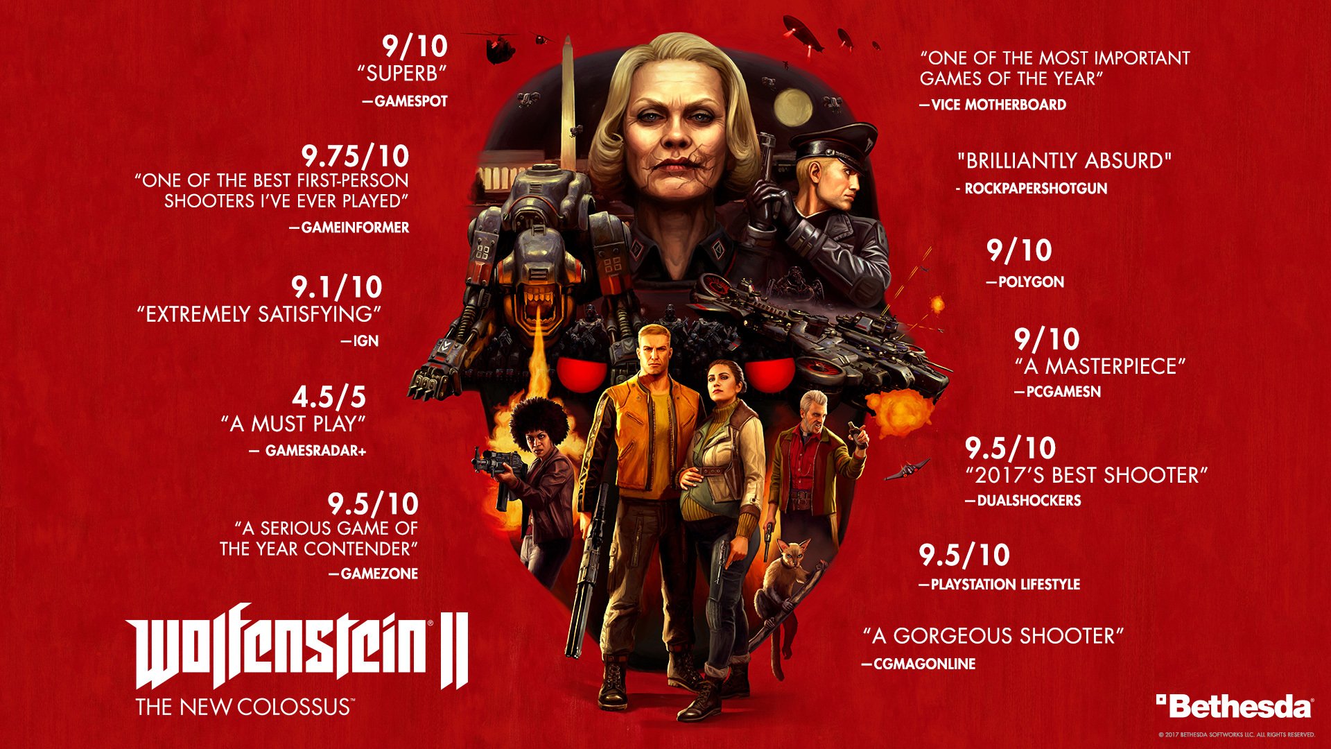 Wolfenstein II: The New Colossus - PlayStation 4