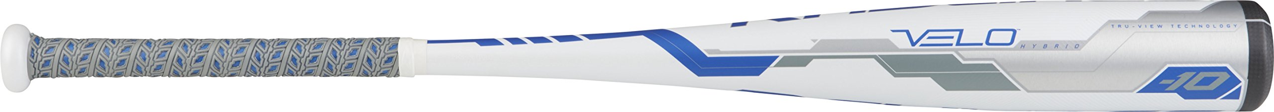 Rawlings Velo USSSA Series Bat, White/Blue, 29"/19 oz