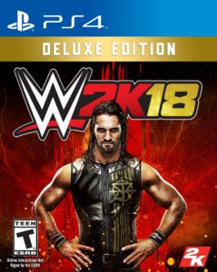 wwe 2k18 deluxe edition - playstation 4