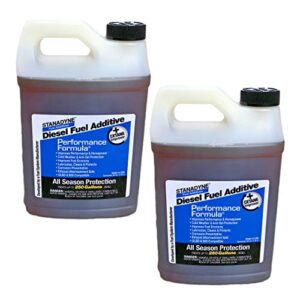 stanadyne performance formula diesel fuel additive 2 pack of 1/2 gallon jugs - part # 38566