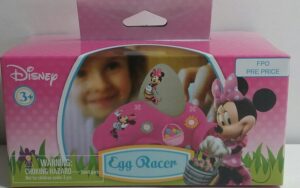 spin master disney minnie mouse egg racer