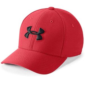 under armour boys' ua blitzing 3.0 cap s/m red