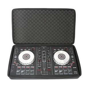 khanka hard travel case replacement for pioneer pro dj (ddj-flx4) 2-deck rekordbox pioneer smart dj controller