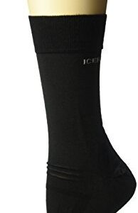 Icebreaker Merino womens Medium Cushion Wool for Women hiking socks, Black, Large US