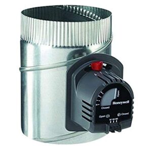 honeywell ard10tz/u automatic damper, round, 10" diameter