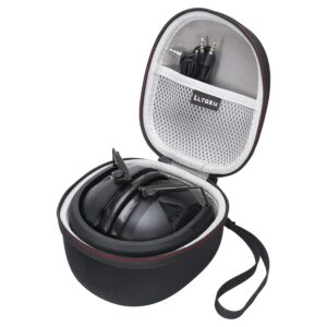 ltgem case for peltor sport tactical 100 & 300 electronic hearing protector - hard storage travel protective carrying bag