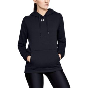 under armour women's ua rival hoodie xl black