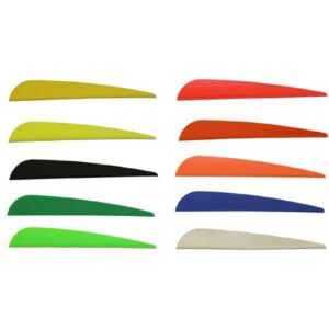 norway duravanes (3" - 50 pack (flo yellow)