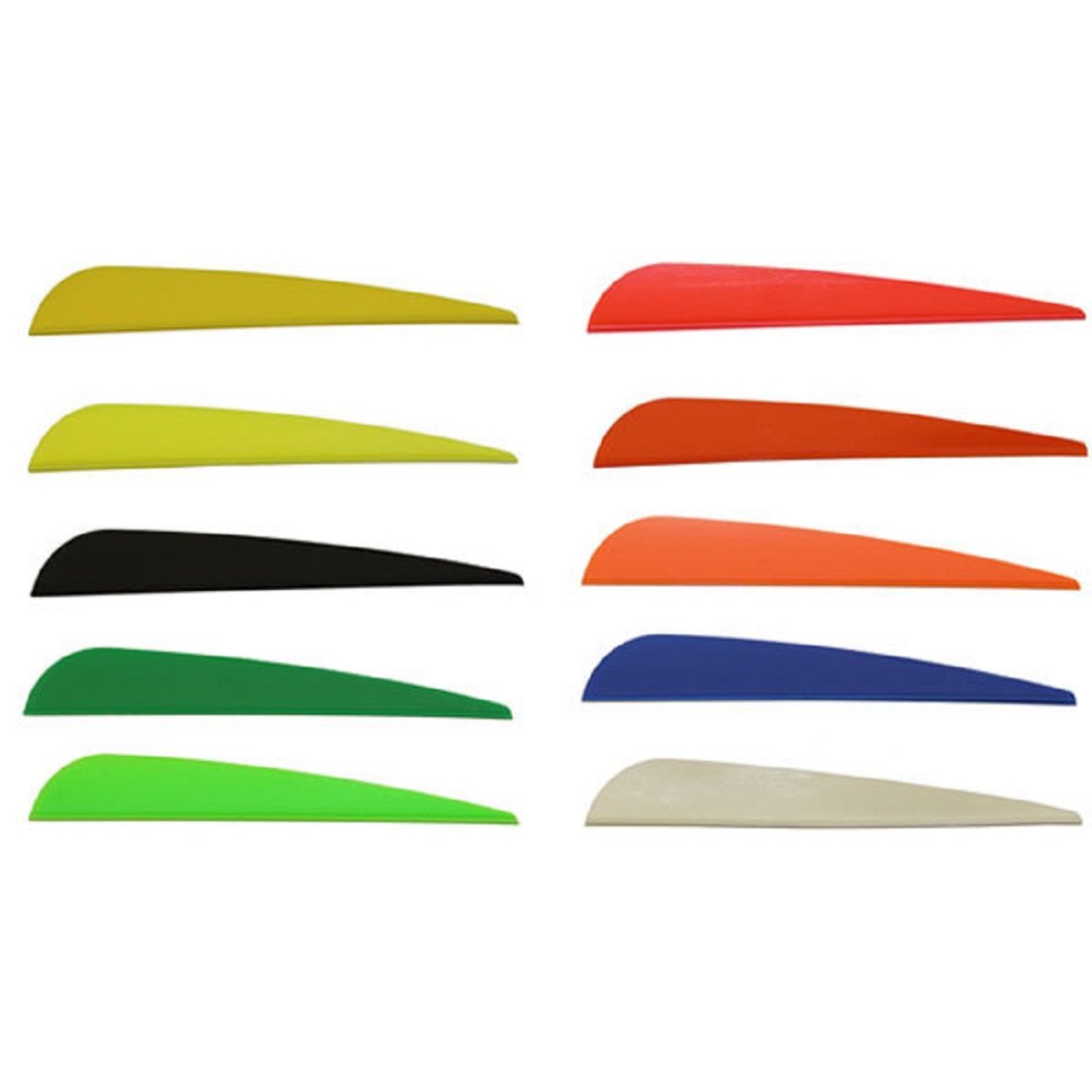 Norway Duravanes (3" - 50 Pack (Flo Yellow)