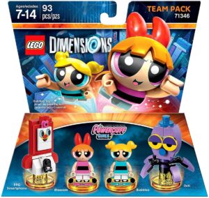 warner home video games lego dimensions powerpuff girls team pack - not machine specific