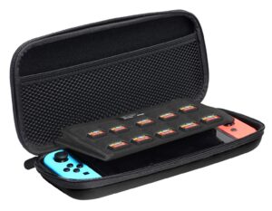 amazon basics carrying case for nintendo switch - black