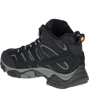 Merrell Femme Moab 2 MID GTX High Rise Hiking Shoes, Black, 8.5