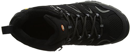 Merrell Femme Moab 2 MID GTX High Rise Hiking Shoes, Black, 8.5