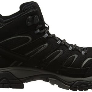 Merrell Femme Moab 2 MID GTX High Rise Hiking Shoes, Black, 8.5