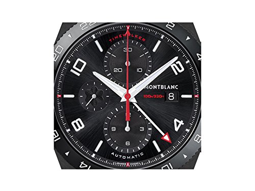 Montblanc TimeWalker Black Dial Automatic Mens Chronograph Watch 116102