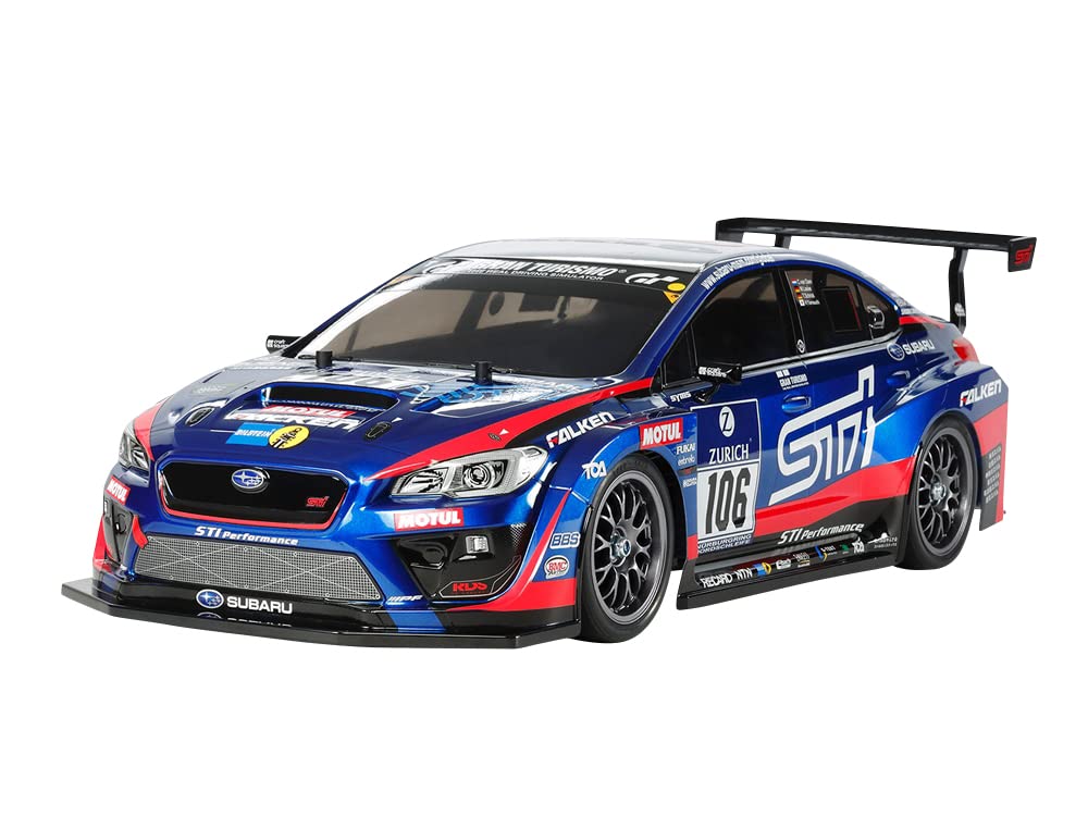 TAMIYA Subaru WRX STI - 24th Nurburgring Kit 4 Wheel Drive TT-02 TAM58645 Cars Elec Kit 1/10 On-Road