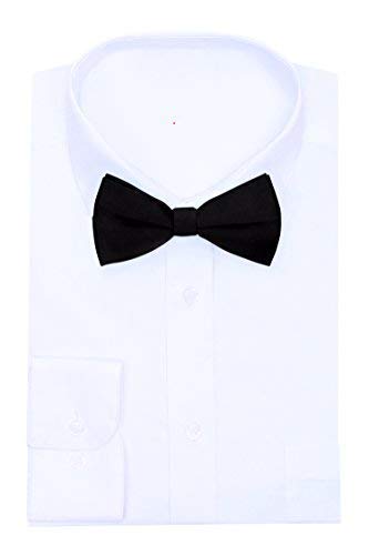 S.H. Churchill & Co. Men's Formal Tuxedo Bow Tie - Black