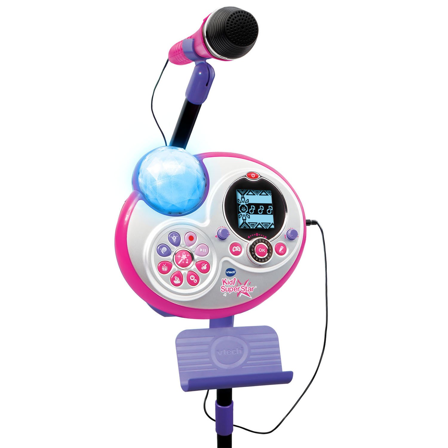 VTech Kidi Super Star Karaoke System with Mic Stand