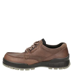 ecco men's track 25 low gore-tex waterproof hiking shoe, bison/bison oil nubuck, 9-9.5