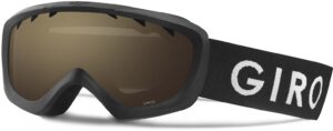 giro chico snow goggles black zoom / ar40