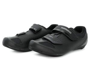 shimano unisex's rp100 spd-sl cycling shoe, black, us 7.5