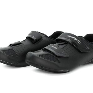 SHIMANO Unisex's RP100 SPD-SL Cycling Shoe, Black, US 7.5