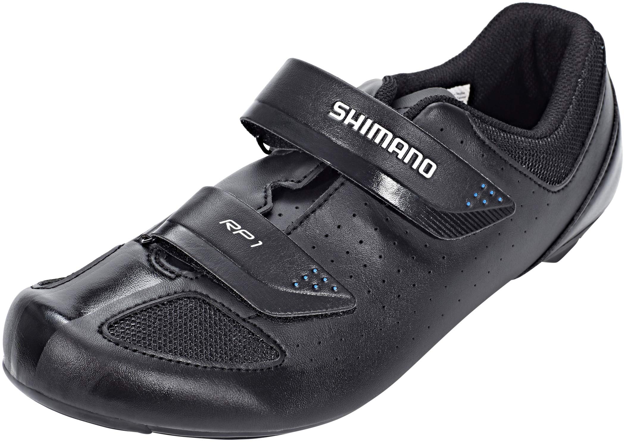 SHIMANO Unisex's RP100 SPD-SL Cycling Shoe, Black, US 7.5