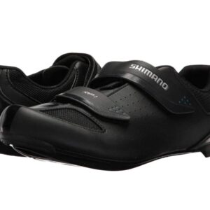 SHIMANO Unisex's RP100 SPD-SL Cycling Shoe, Black, US 7.5