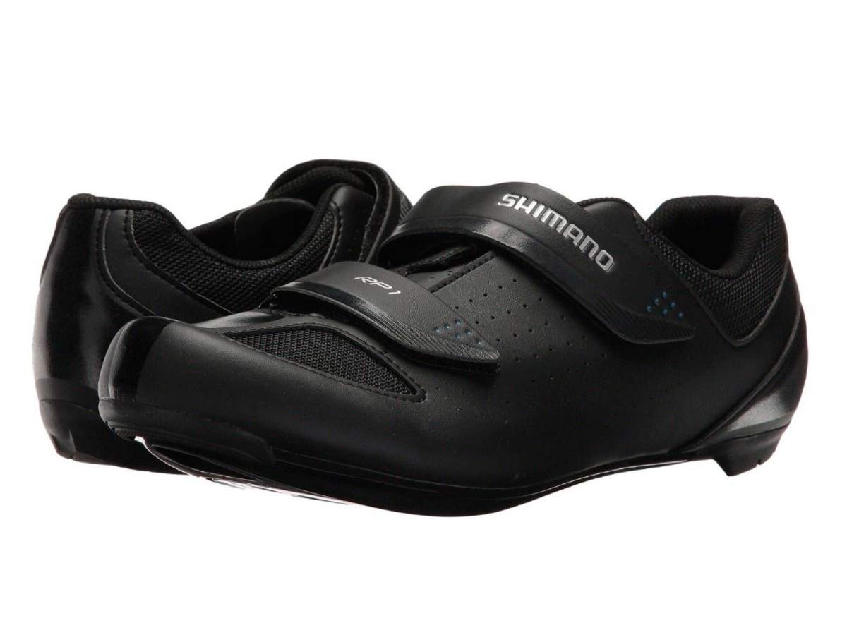 SHIMANO Unisex's RP100 SPD-SL Cycling Shoe, Black, US 7.5