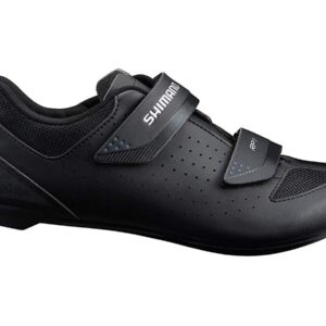 SHIMANO Unisex's RP100 SPD-SL Cycling Shoe, Black, US 7.5