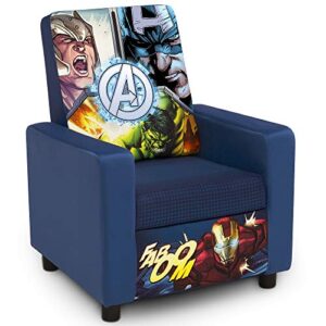 Marvel Avengers High Back Upholstered Chair Iron by Delta Children