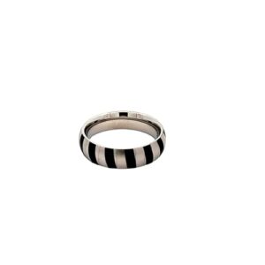 One Moment In Time J191 Size 9 Chelsea Stainless Steel Ring Women's Mormon LDS CTR